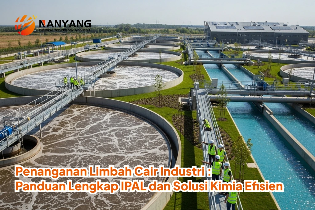 Penanganan Limbah Cair Industri : Solusi Kimia & Panduan IPAL Efisien